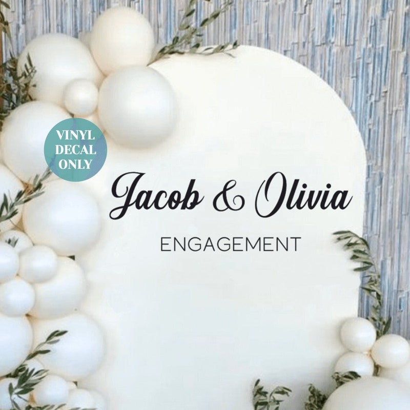 Engagement Backdrop - Etsy