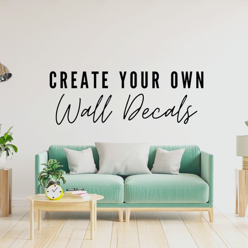 Custom Wall Decals - Etsy