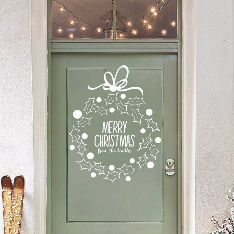 Christmas Window Decals - Etsy