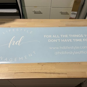 Business Car Window Decal, Company Logo Car Sticker, Custom Car Truck ...