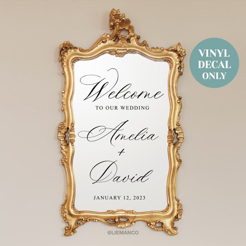 Wedding Decal - Etsy