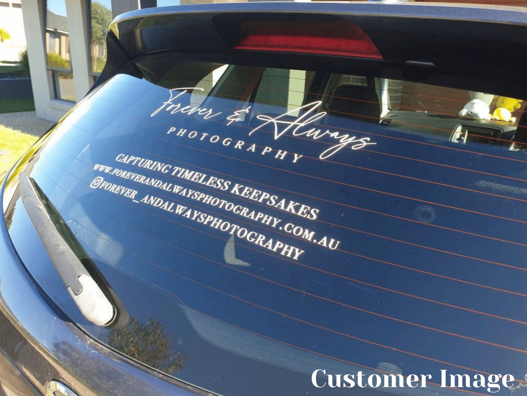 Business Car Window Decal Company Logo Car Sticker Custom - Etsy Australia