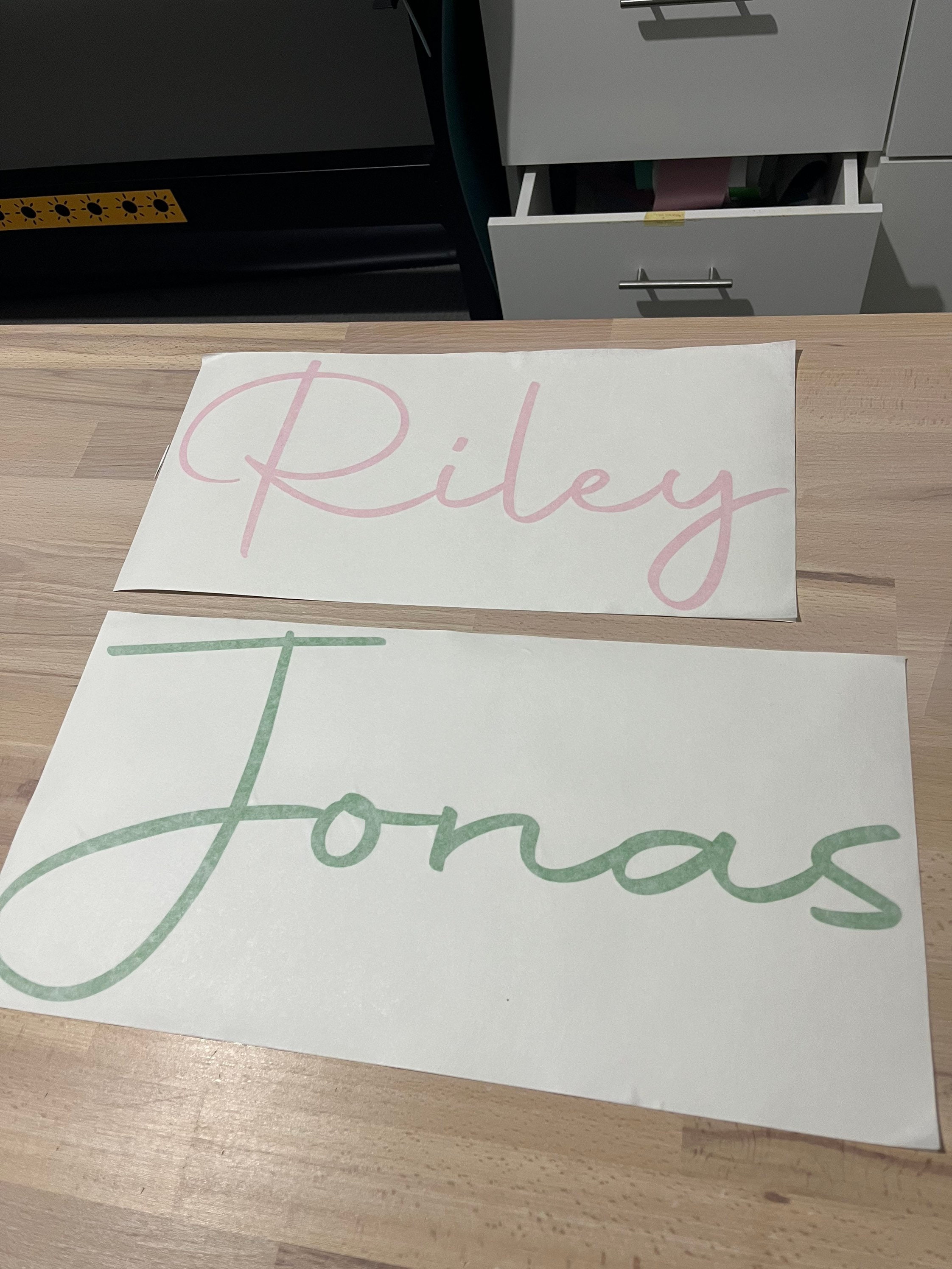 Large Custom Name Wall Sticker Personalised Baby Name Decal - Etsy ...