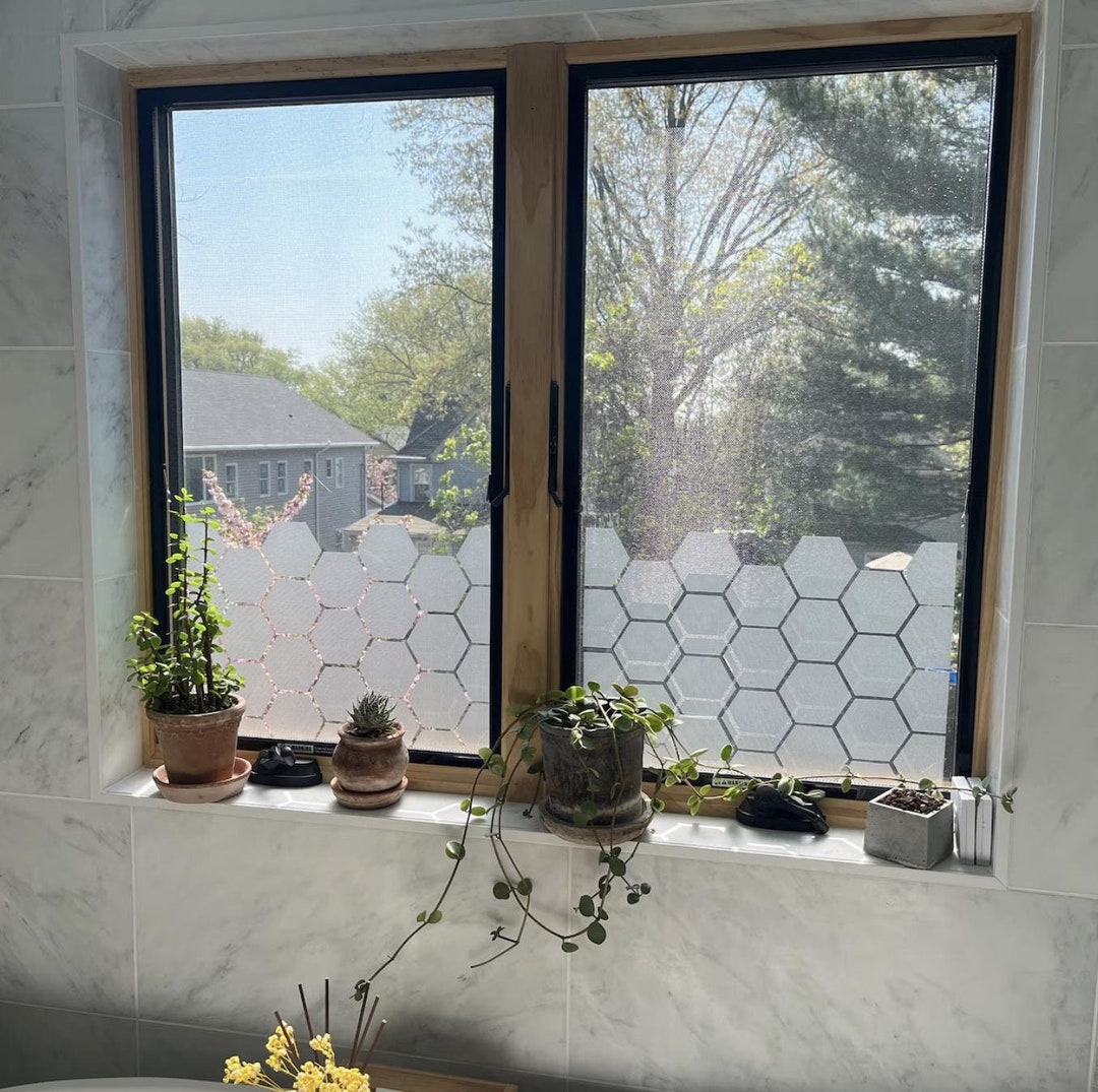 Frosted Window Decals for Glass Privacy Removable Frosted Window Film ...