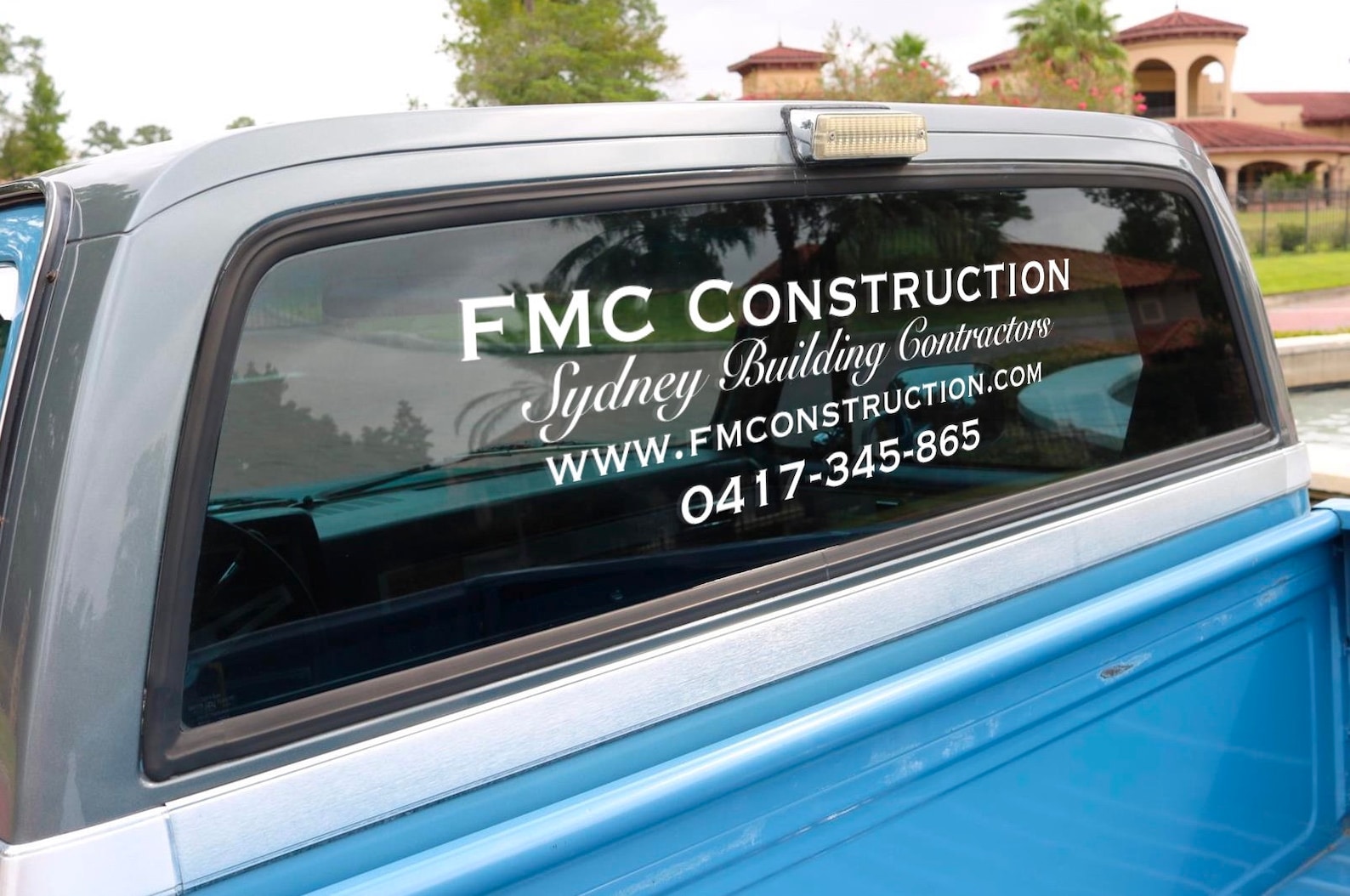Company Vinyl Lettering for Vehicles, Pick-up Truck, Car, Trailer, Ute ...