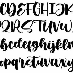 Personalised Calligraphy Name Wall Decal, Baby Girl Nursery Wall Decor ...