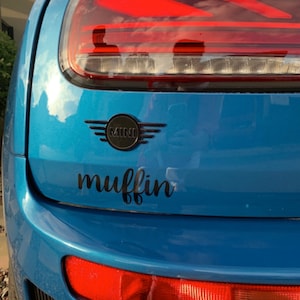 Car Name Decal, Custom Car Vinyl Decal, Custom Car Name Sticker, Custom ...