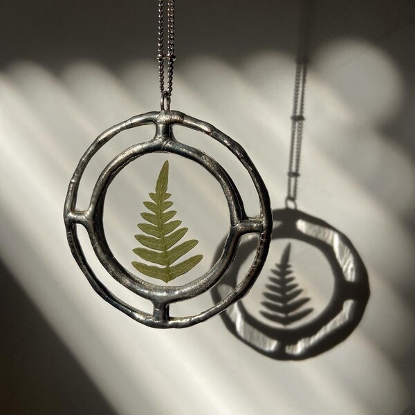 Fern Necklace - Etsy
