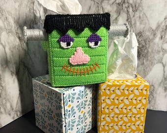 Frankenstein Tissue Box Cover - Etsy