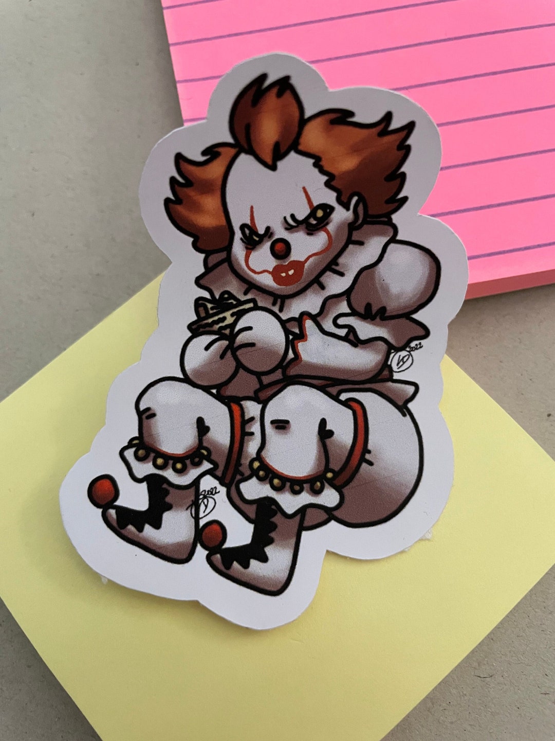 Slasher Stickers New Pennywise Sticker - Etsy