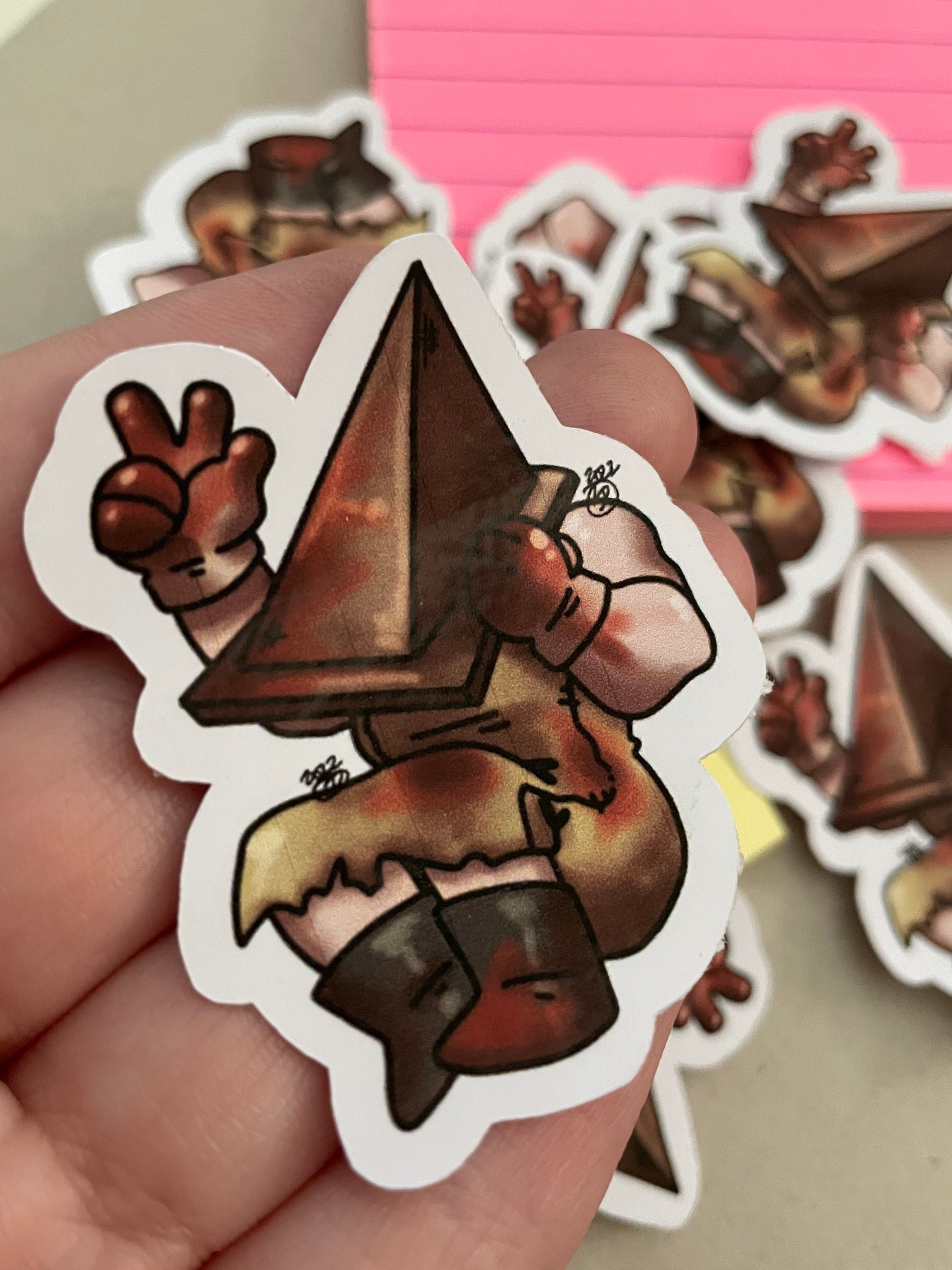 Slasher Stickers Pyramid Head Sticker - Etsy