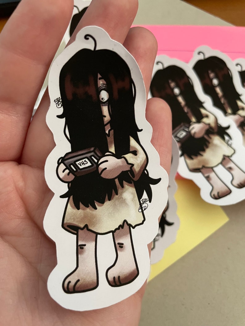 Slasher Stickers Sadako Sticker - Etsy