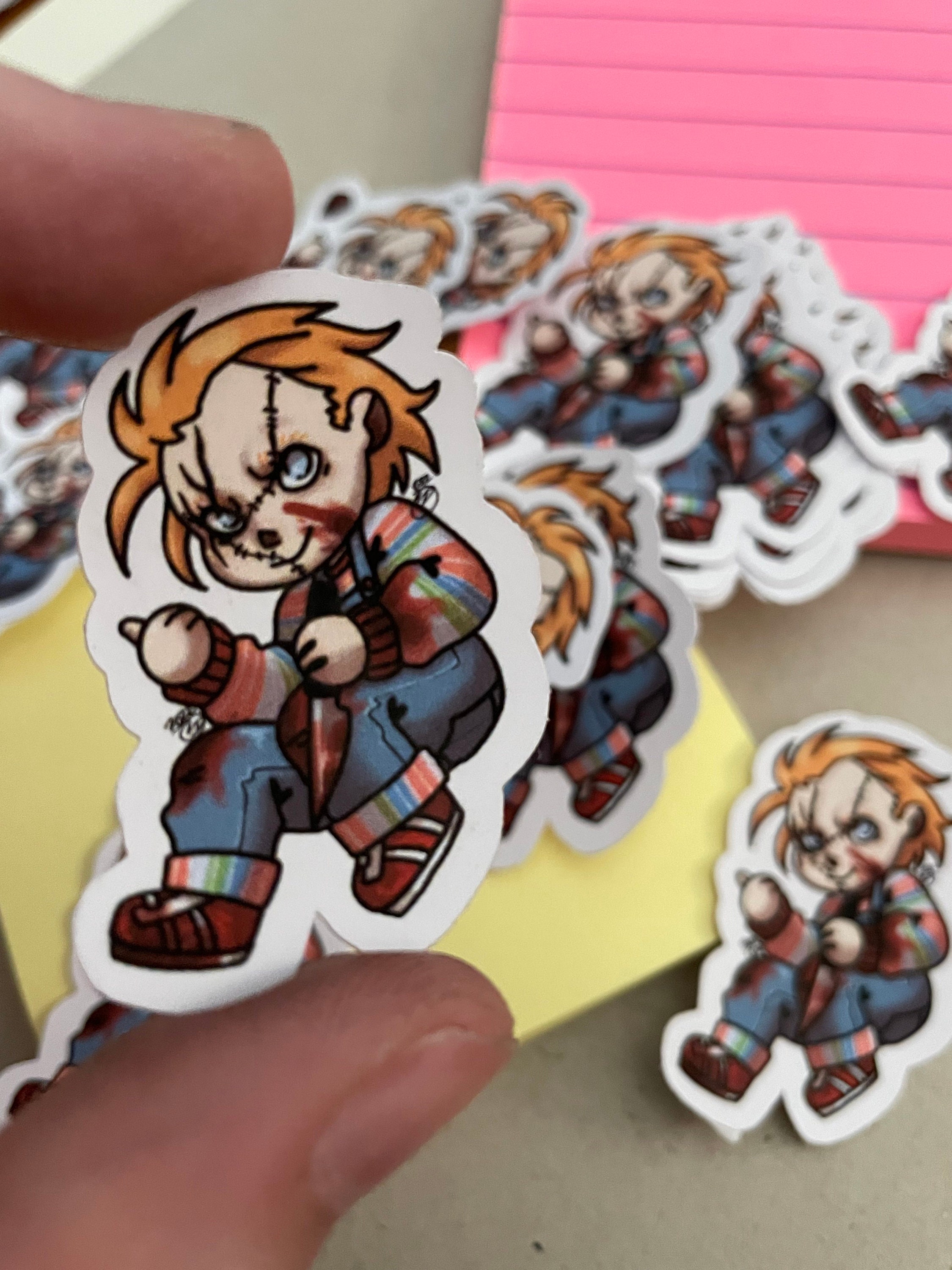 Slasher Stickers Chucky Sticker - Etsy