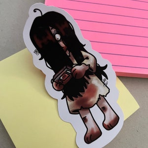 Slasher Stickers - Sadako Sticker - Etsy