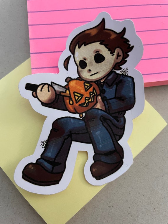 Slasher Stickers Michael Myers Sticker - Etsy