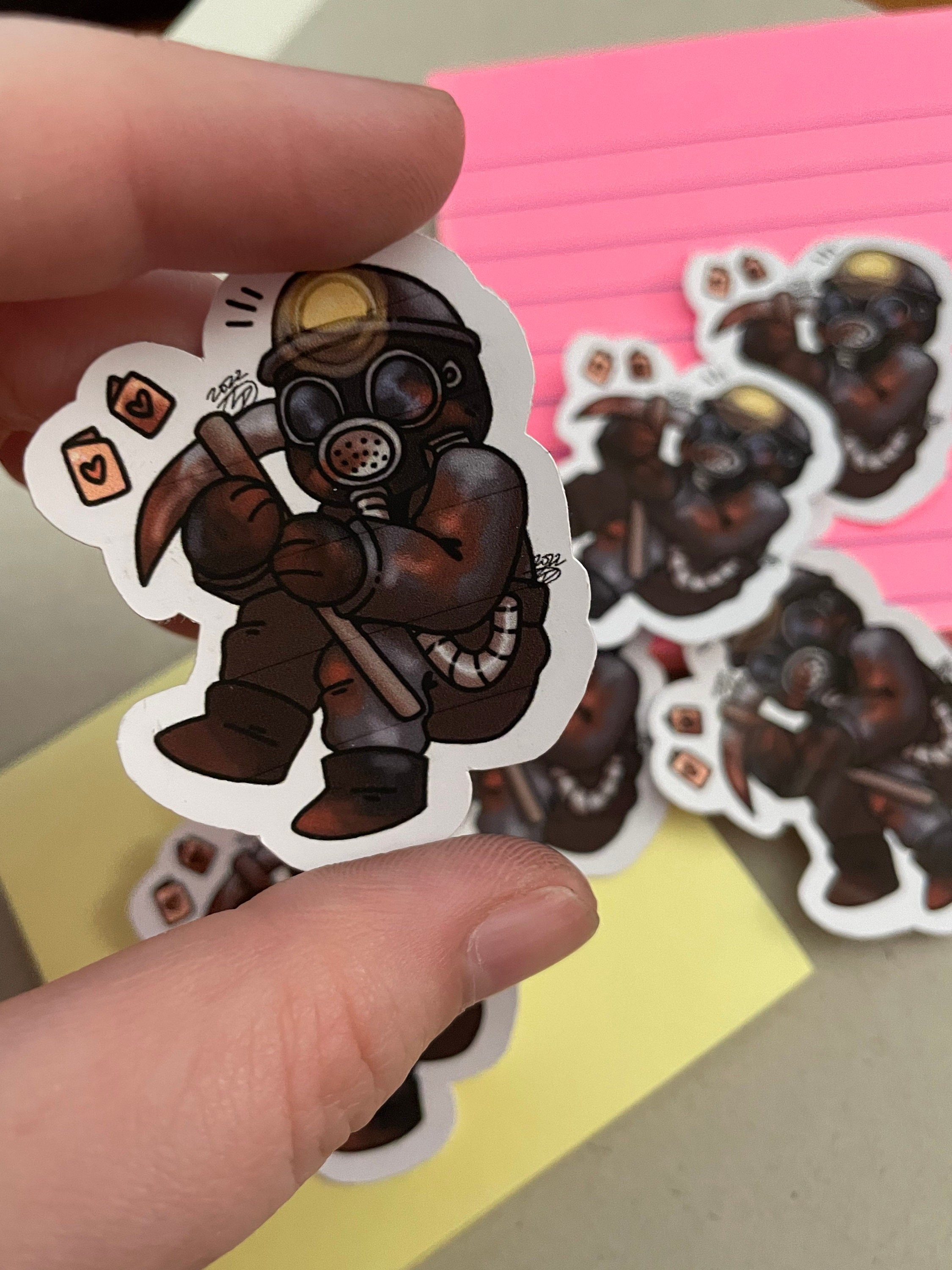 Slasher Stickers - Harry Warden Sticker - Etsy