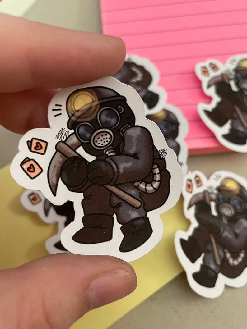 Slasher Stickers - Harry Warden Sticker - Etsy