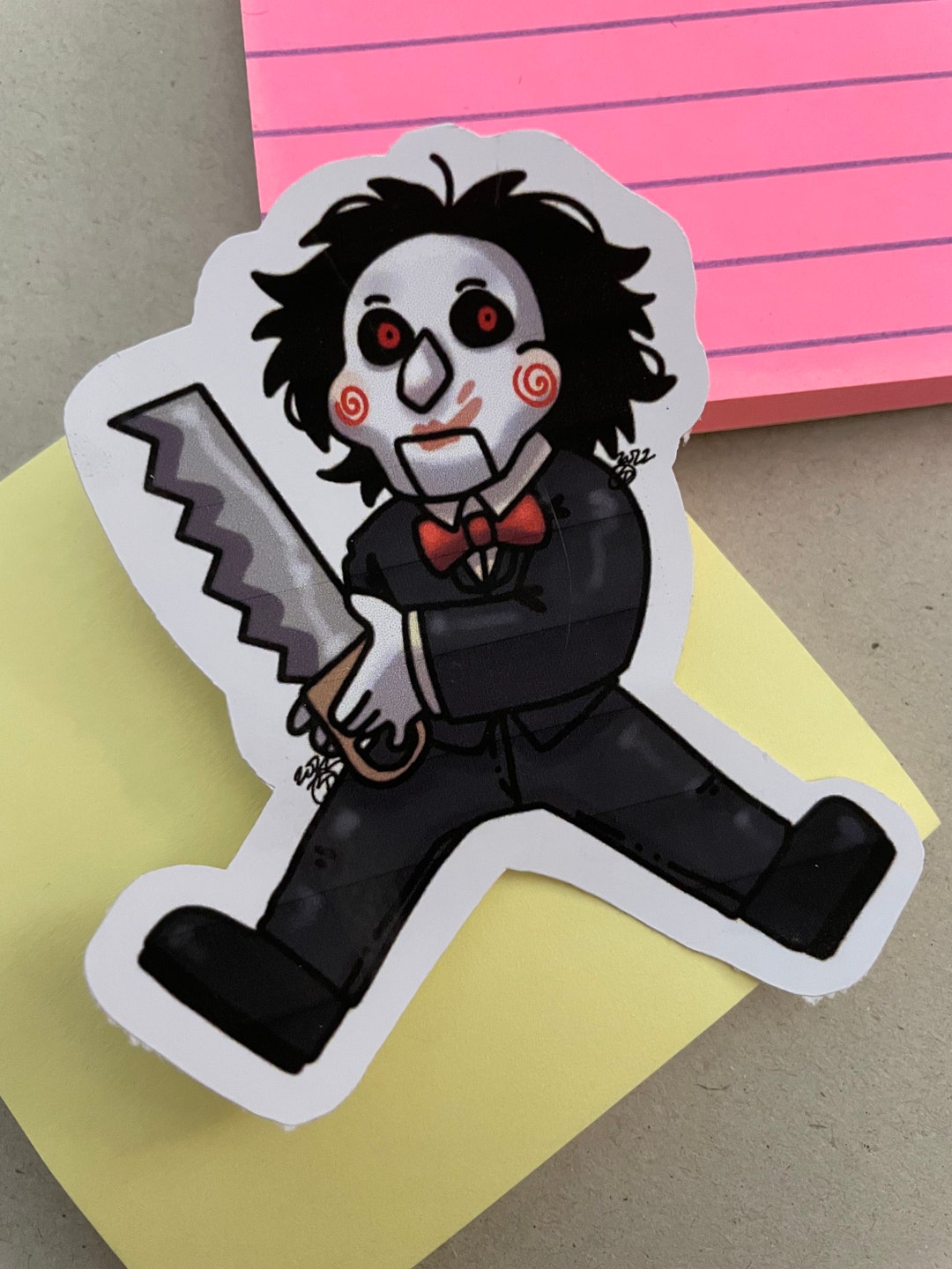 Slasher Stickers - Jigsaw Sticker - Etsy