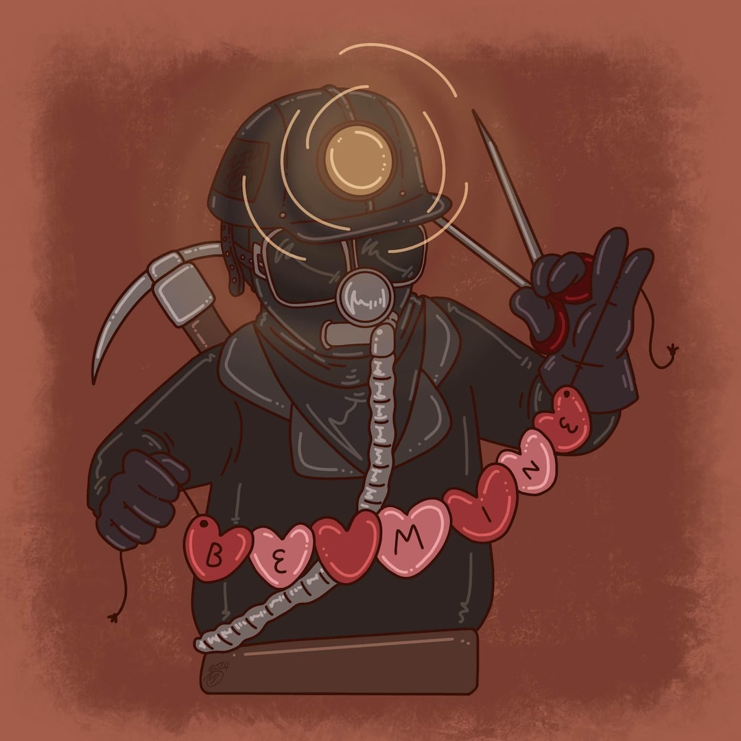 Harry Warden - Valentine's Day Print - Etsy