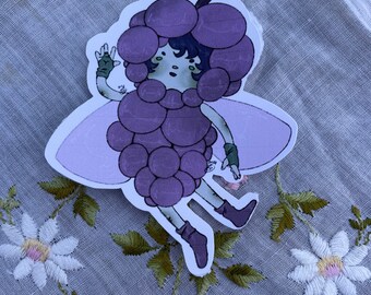 Final Fantasy XIV Low Poly Grape Sticker L Squape Sticker - Etsy