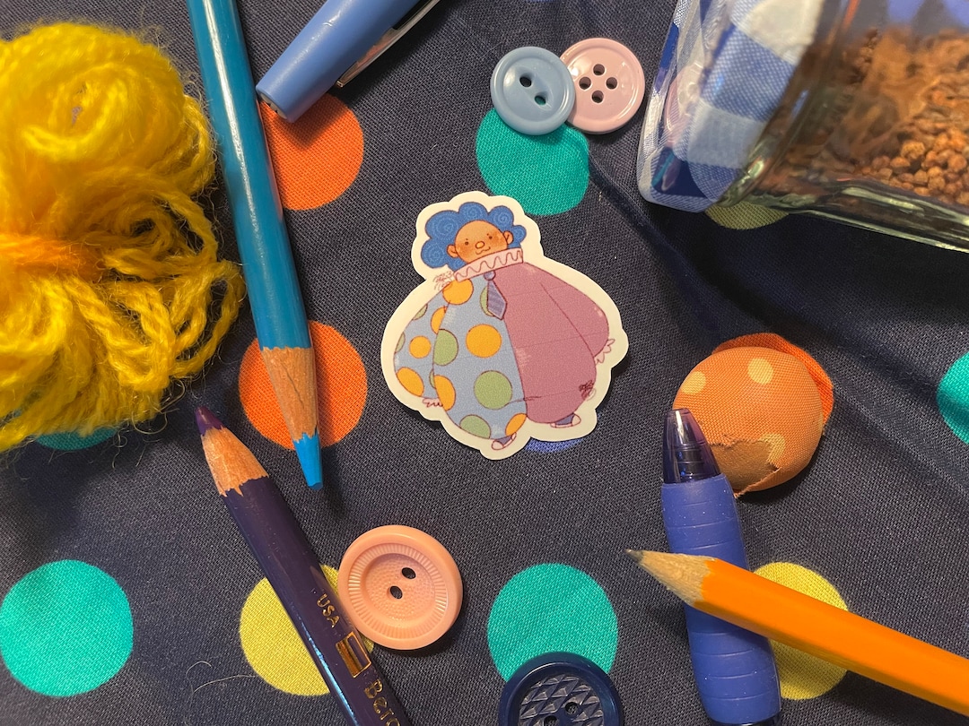Father's Day Clown Sticker - Papa - Etsy