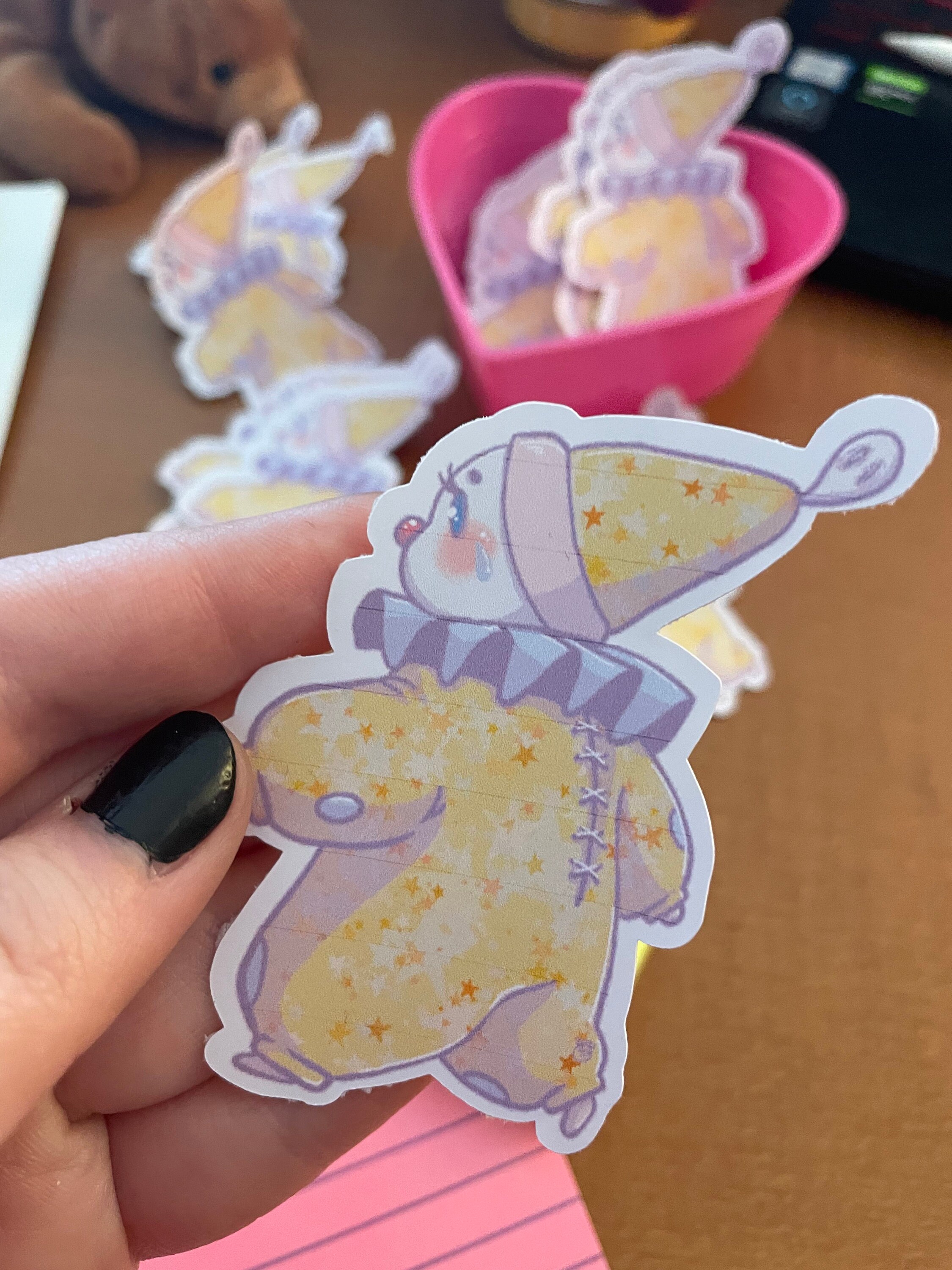 Clown March Sticker - Etsy