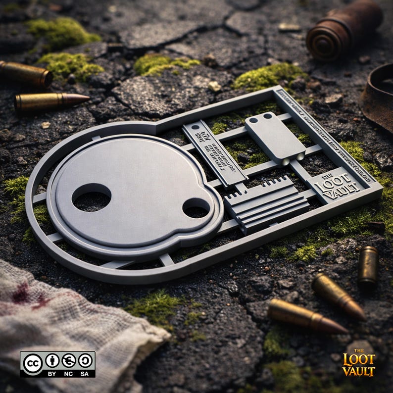 ARC RAIDERS KEYCHAIN | Raider Hatch Key Replica | Handmade Gamer ...