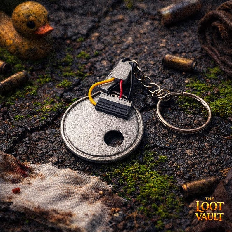 ARC RAIDERS KEYCHAIN | Raider Hatch Key Replica | Handmade Gamer ...