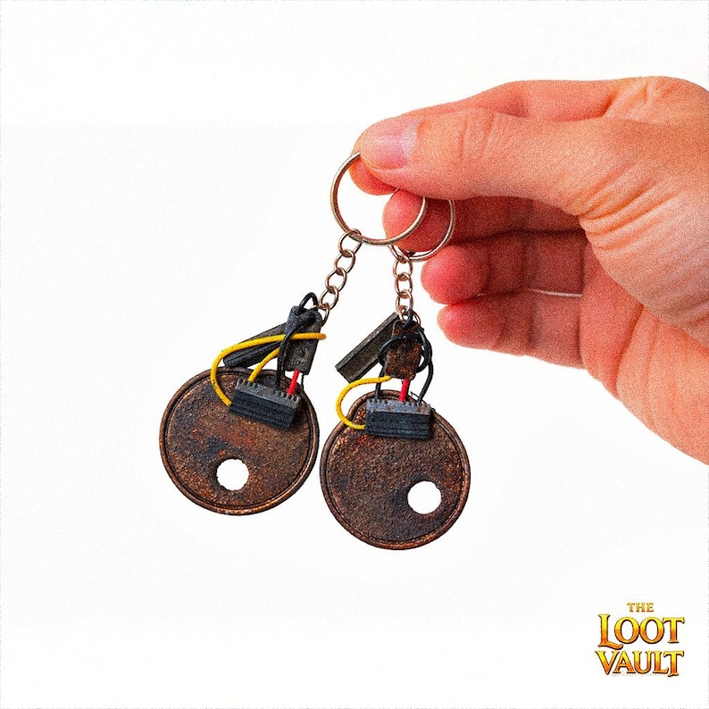 ARC RAIDERS KEYCHAIN | Raider Hatch Key Replica | Handmade Gamer ...