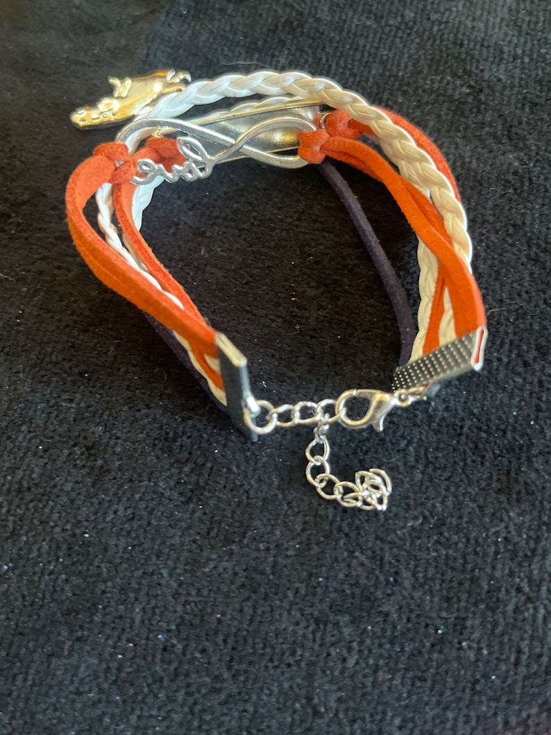 Handmade Infinity NFL Football Denver Broncos BELIEVE Adjustable Charm ...