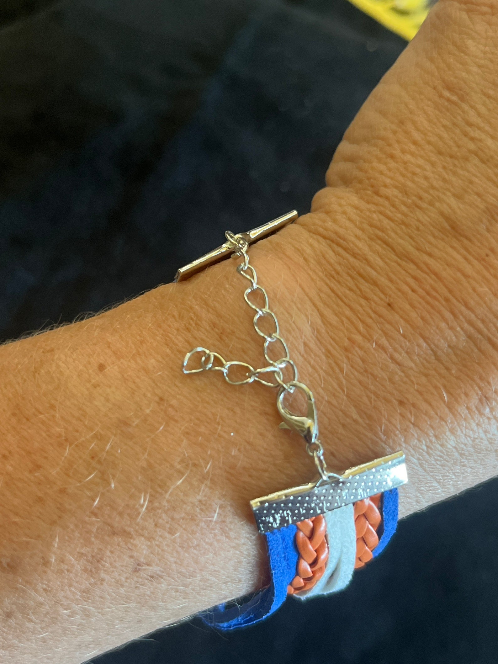 Handmade Infinity NFL Denver Broncos Football Cabuchon Adjustable Charm ...