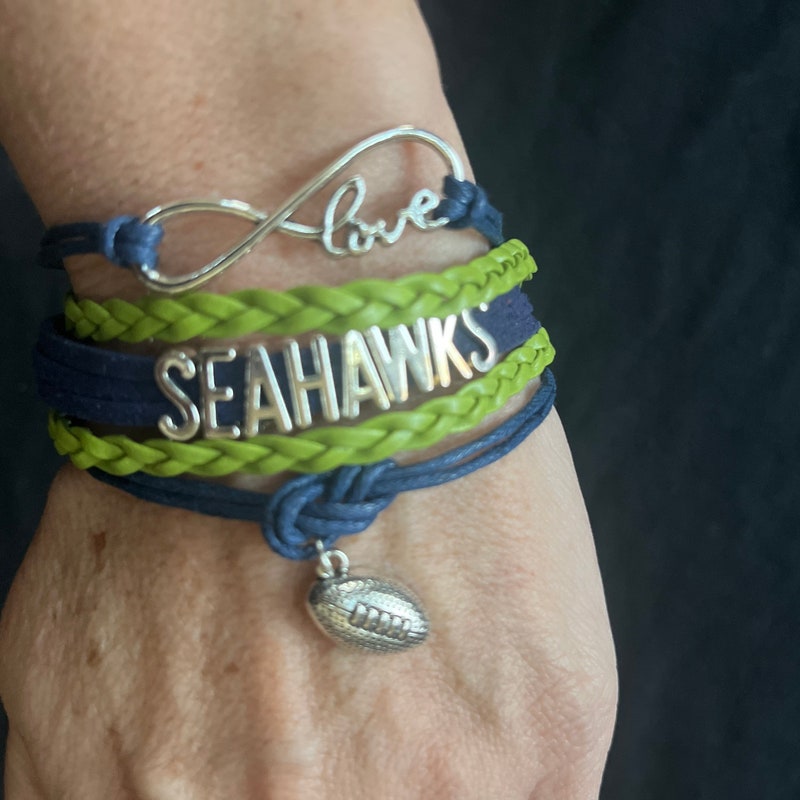 Seahawks Bracelet - Etsy