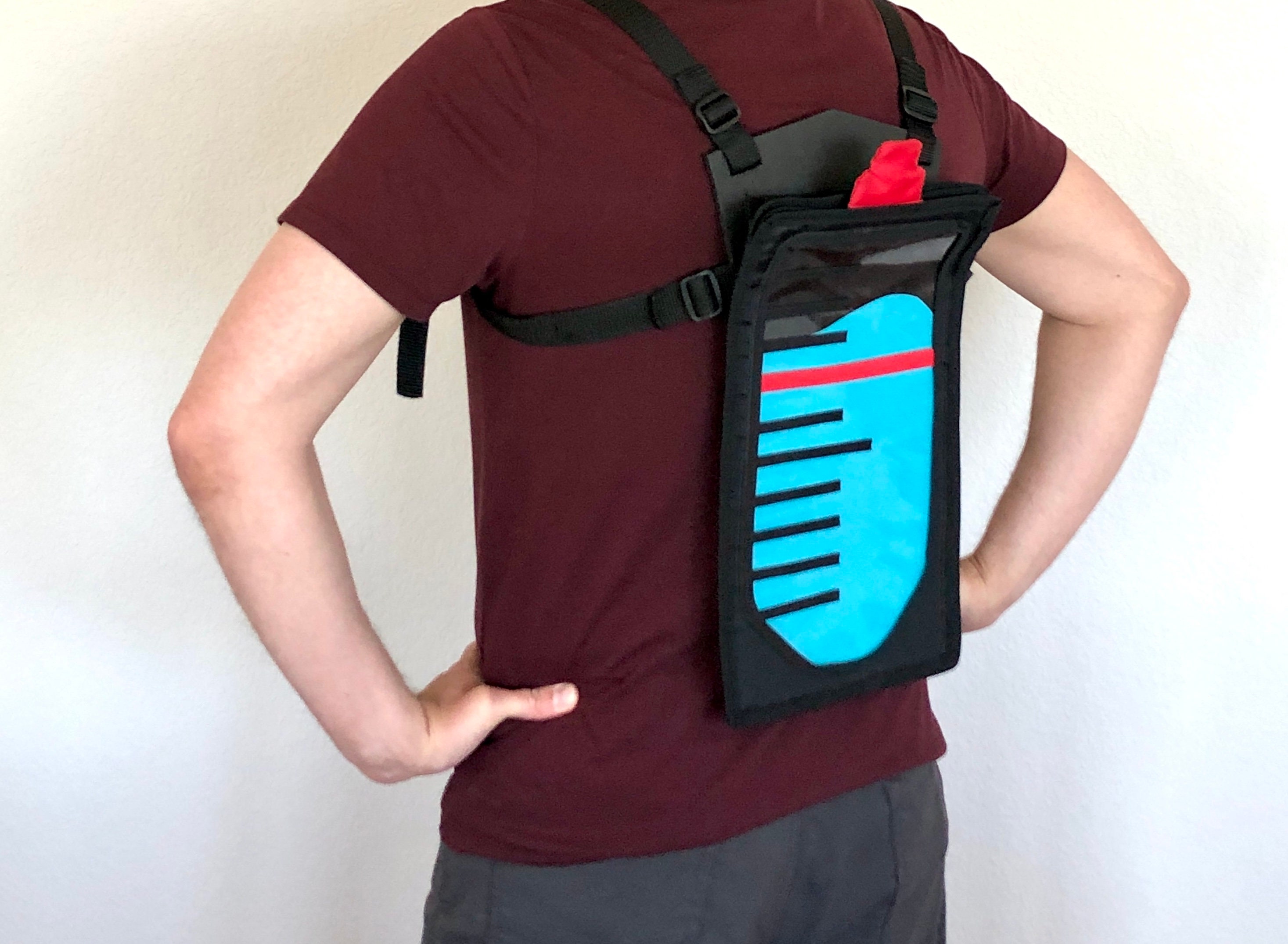 Splatoon Ink Tank Bag - Hydration Pouch & Harness - Splatoon 3 Cosplay ...