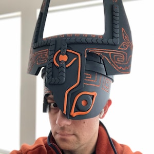 Midna - Zelda Twilight Princess - Helmet/mask Pattern for Eva Foam ...
