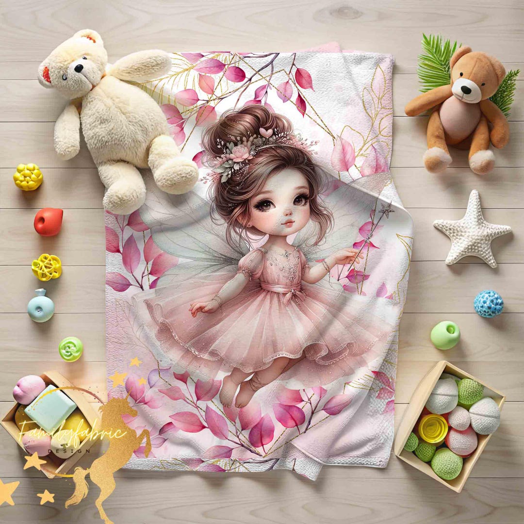 Little Fairy Oleander Children's Blanket - Etsy