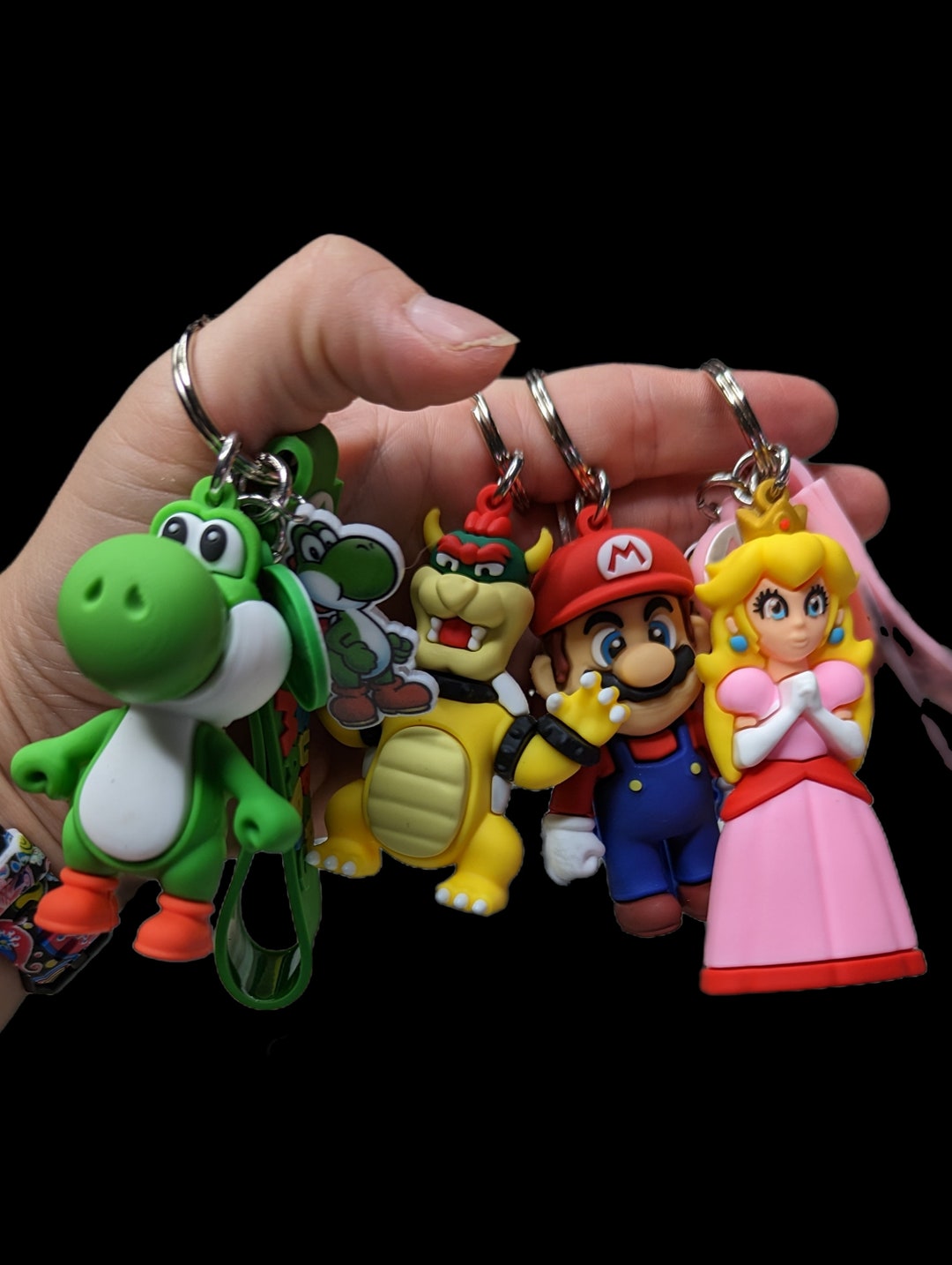 Mario and Friends Keychains - Etsy