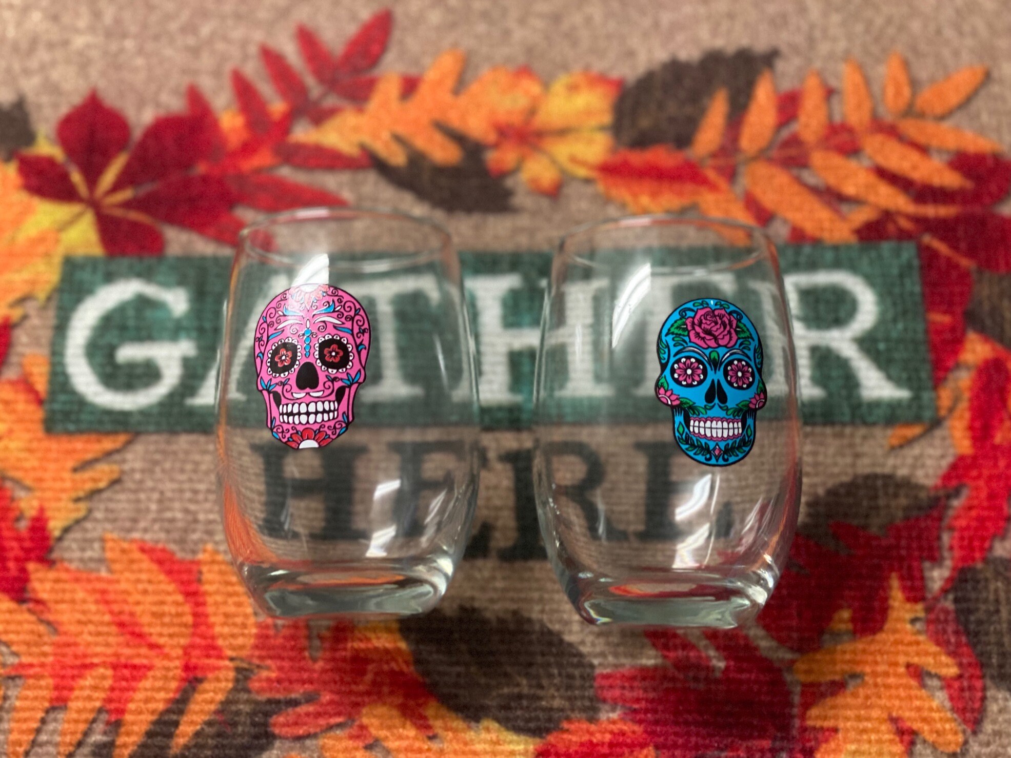 Halloween Glassware | Etsy