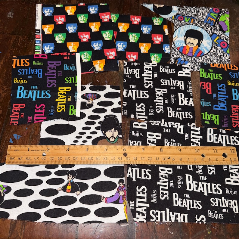 The Beatles Yellow Submarine Logo Faces Rock N' Roll - 100% Cotton ...