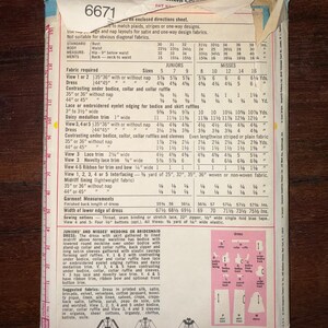 Vintage 60's & 70's Sewing Pattern Simplicity 6094 7084 6671 8091 ...