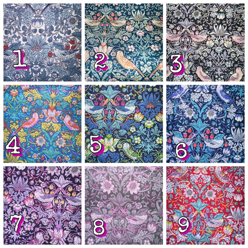 Liberty of London Tana Lawn 100% Cotton Woven Fabric - the Strawberry ...