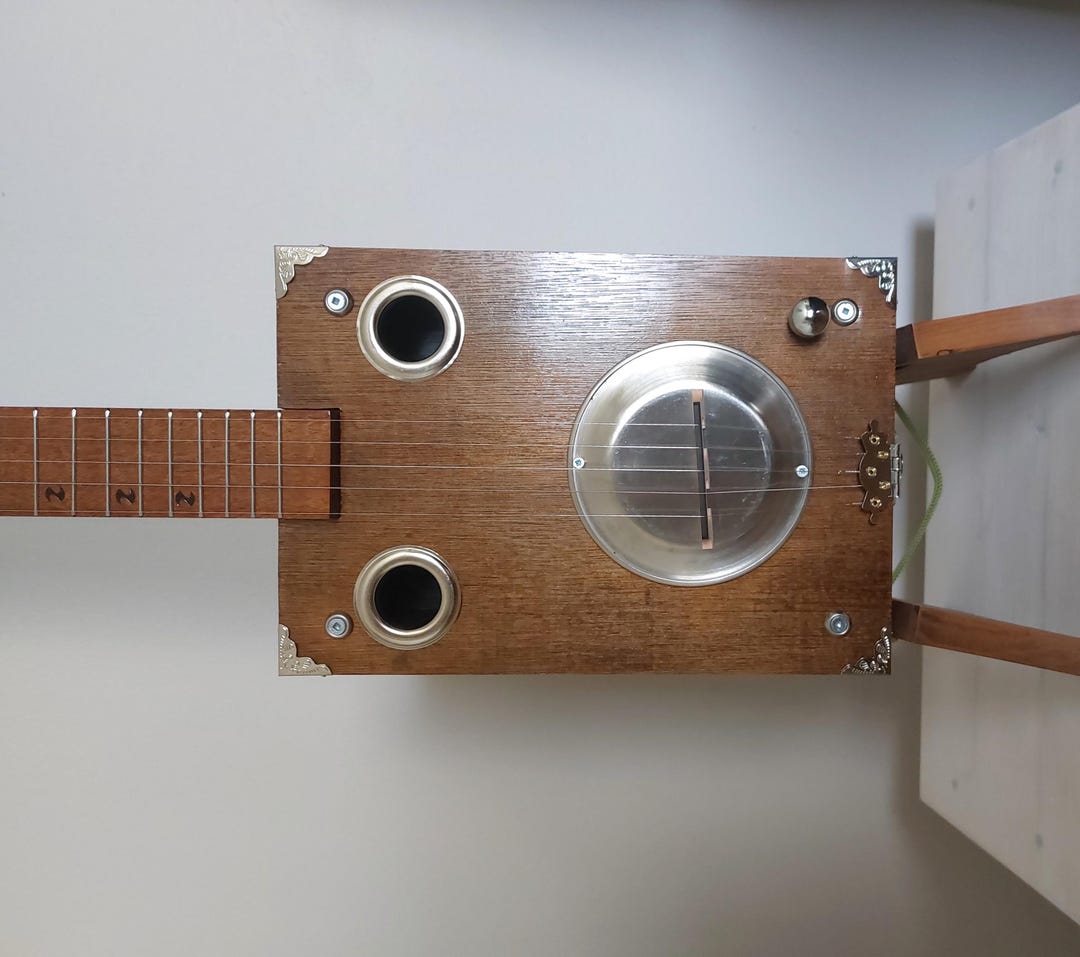 Handmade 5 String Cigar Box Canjo "woodsman" - Etsy
