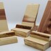 Rustic Cedar Phone Stand I Handmade Cell Phone Holder I Desk Accessory ...