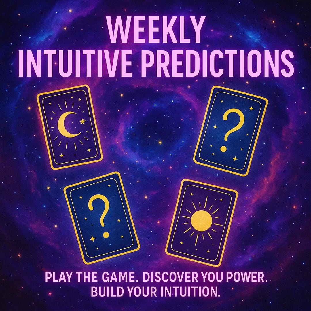 Build Your Intuition - Weekly Future Predictions - PHOTO ONLY - You ...