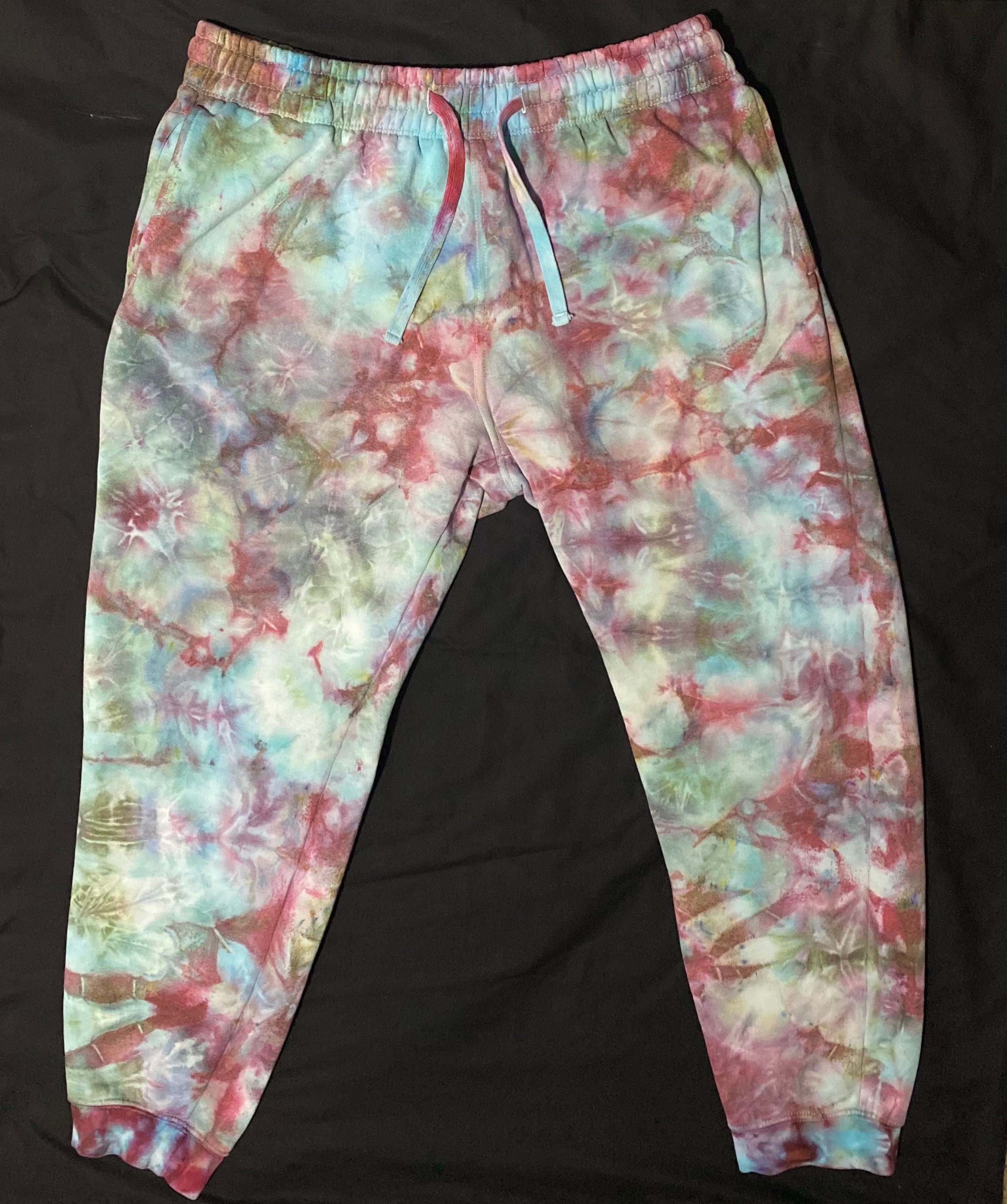 Tie Dye Sweatpants Mens Large - Etsy