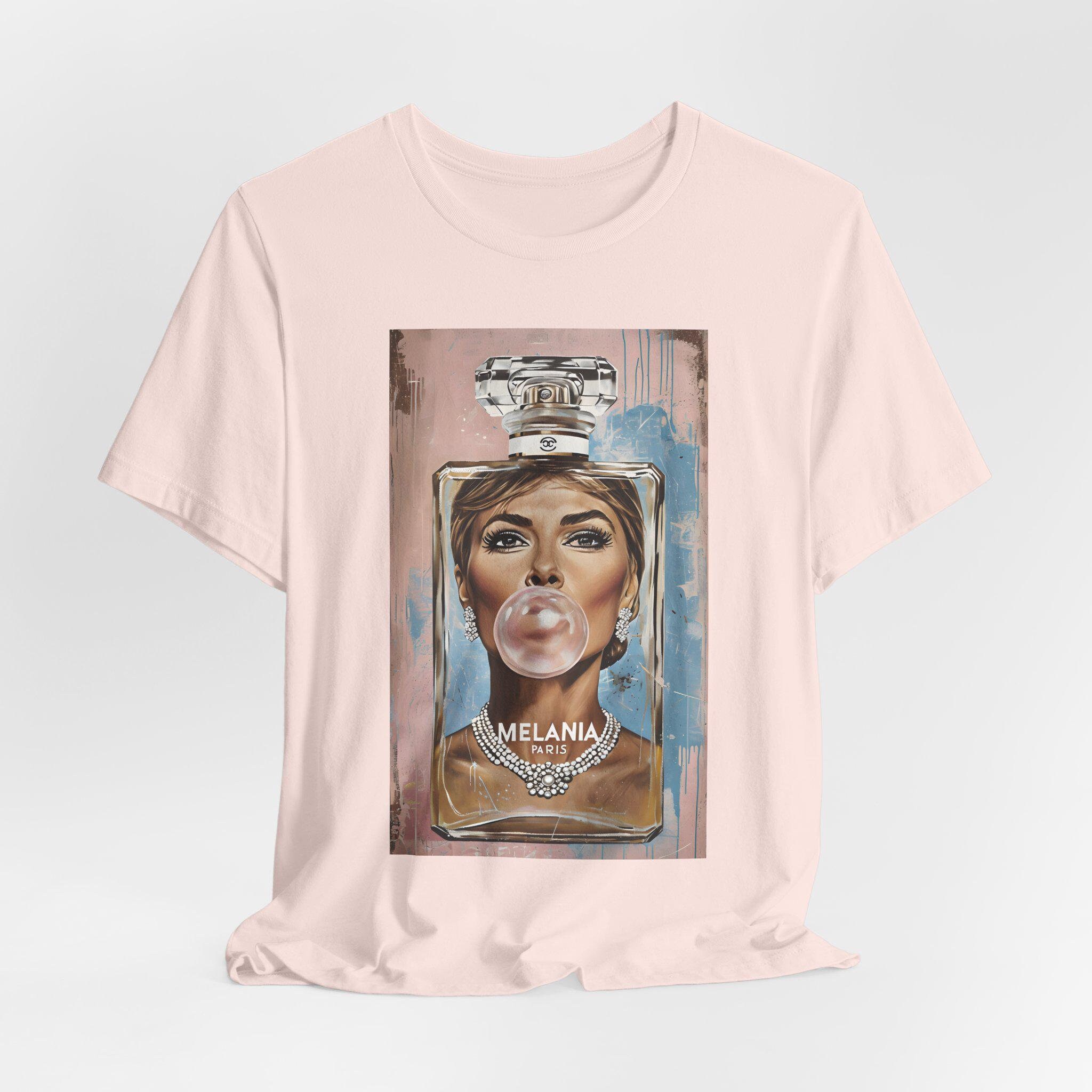 Chanel Perfume Bottle Vintage Bubble Gum Chic T-shirt, Melania Trump ...
