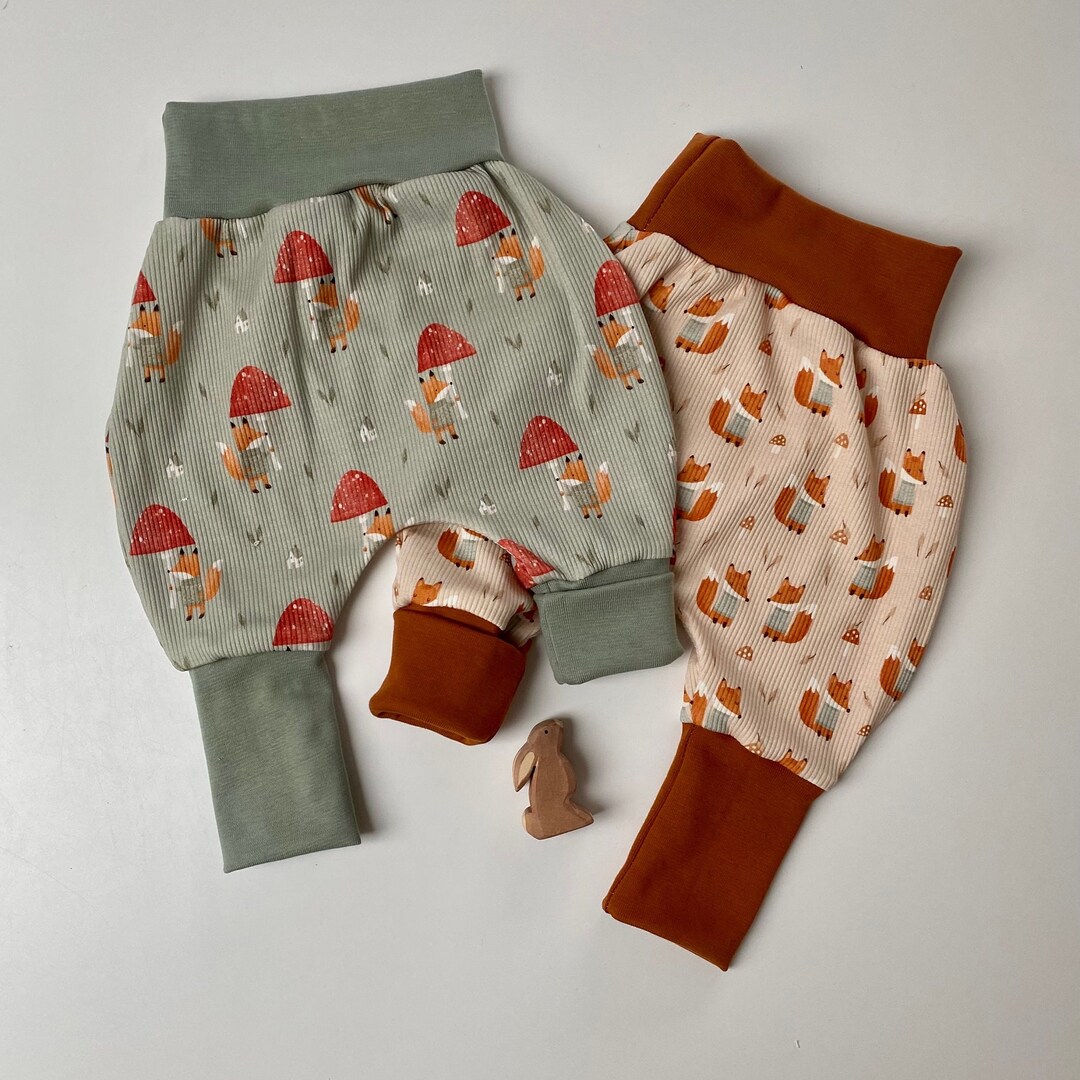 Pump Pants, Crawling Pants, Diaper Bottom, Jersey Pump Pants, Fox Pants ...