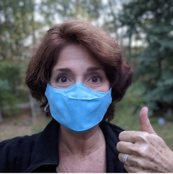 3D Double Layer With Filter Pocket Face Mask | Etsy