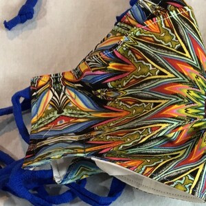 Limited Edition 3D Starburst Custom Mask, Filter Pocket and Nose Bridge ...