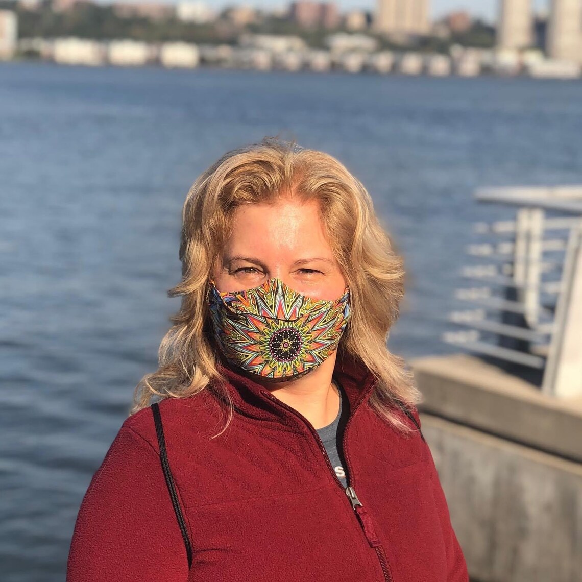 Limited Edition 3D Starburst Custom Mask, Filter Pocket and Nose Bridge ...