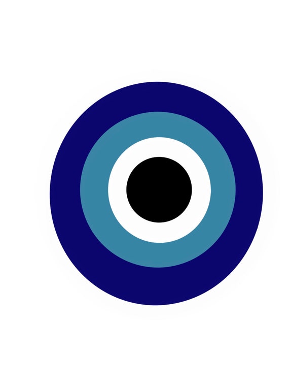 Evil Eye Sticker | Etsy